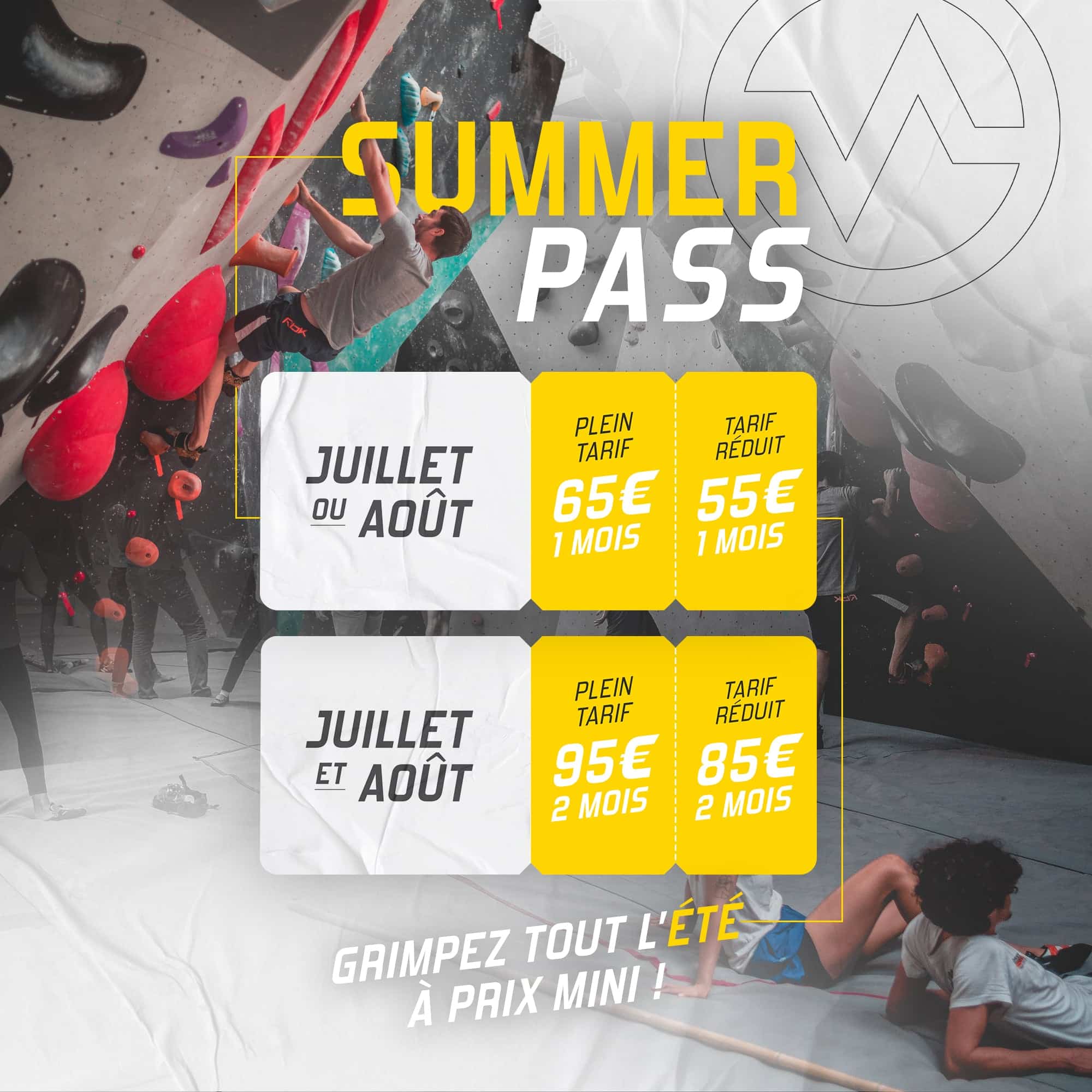Le Summer Pass est de retour à Vertical’Art : grimpez tout l’...